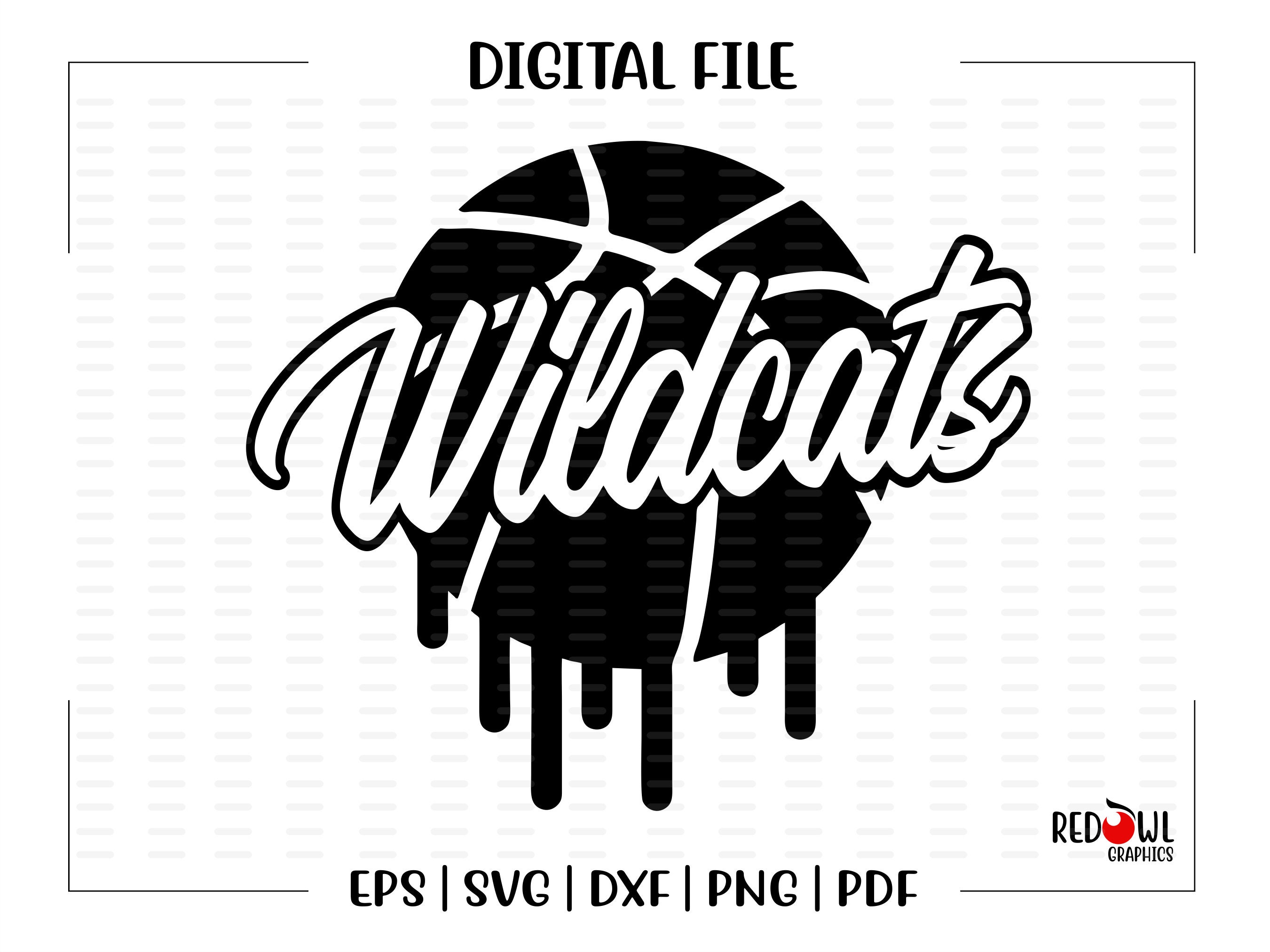 Basketball Svg Wildcat Basketball Svg Wildcat Wildcats - Etsy