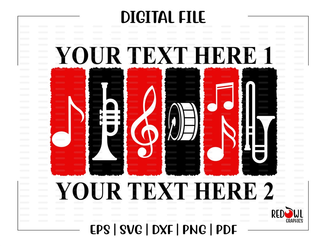 Custom, Personalized, Band Svg, Marching Band Svg, Band, Marching, Team ...