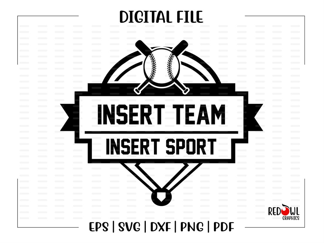 Baseball Svg, Softball Svg, Baseball, Softball, Field, Diamond, Clipart ...