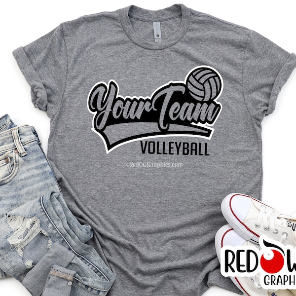 Volleyball T Shirt - Etsy