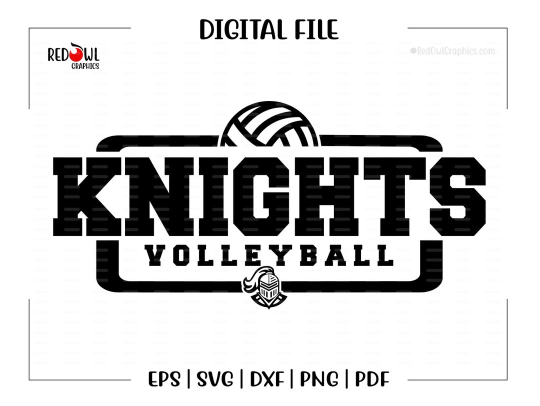 Volleyball Svg, Knight Volleyball Svg, Knights, Knight, Volleyball, Svg ...