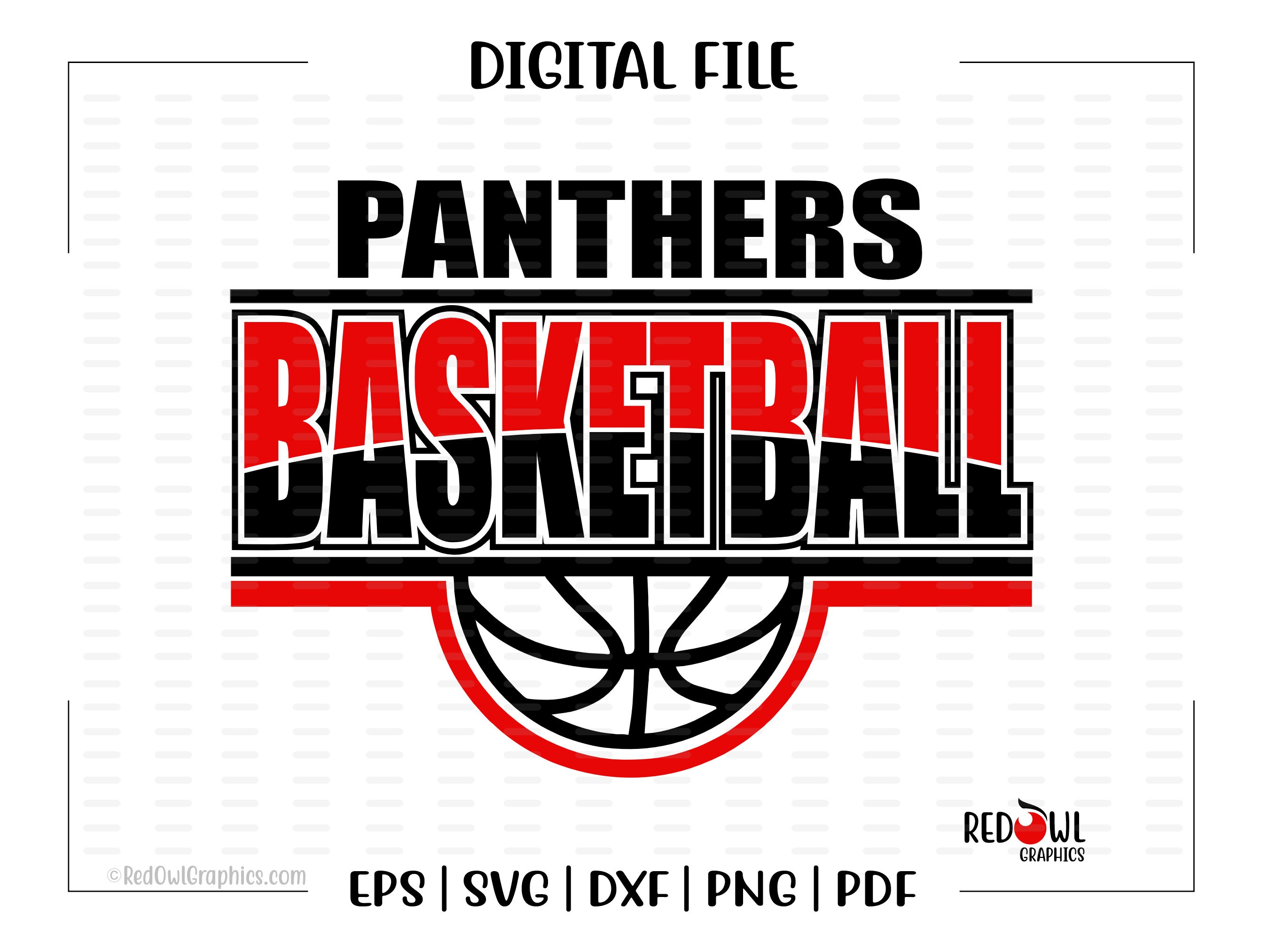 Baloncesto svg Pantera Baloncesto svg Pantera Panteras - Etsy México