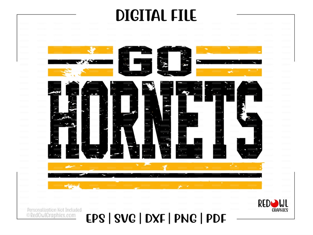 Hornet Svg, Hornets Svg, Go Hornets, Hornet, Mascot, Distressed, Go ...