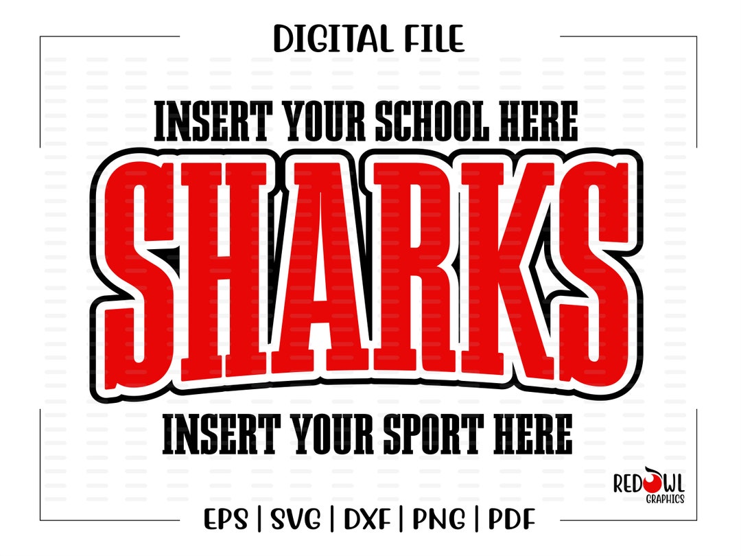 Shark Svg, Sharks Svg, Shark, Sharks, Svg, Dxf, Eps, Png, Pdf ...