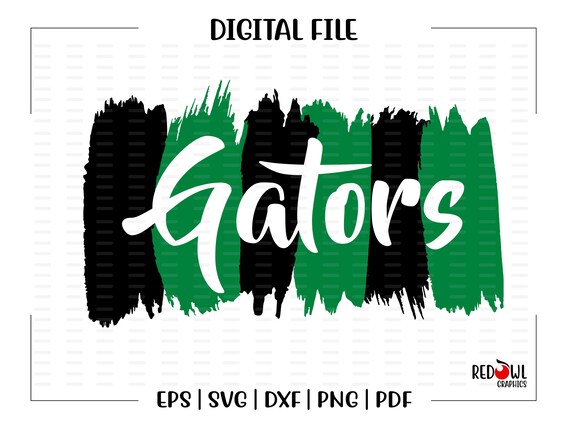 Gator Svg Gators Svg Gator Gators Design Shirt Brush | Etsy