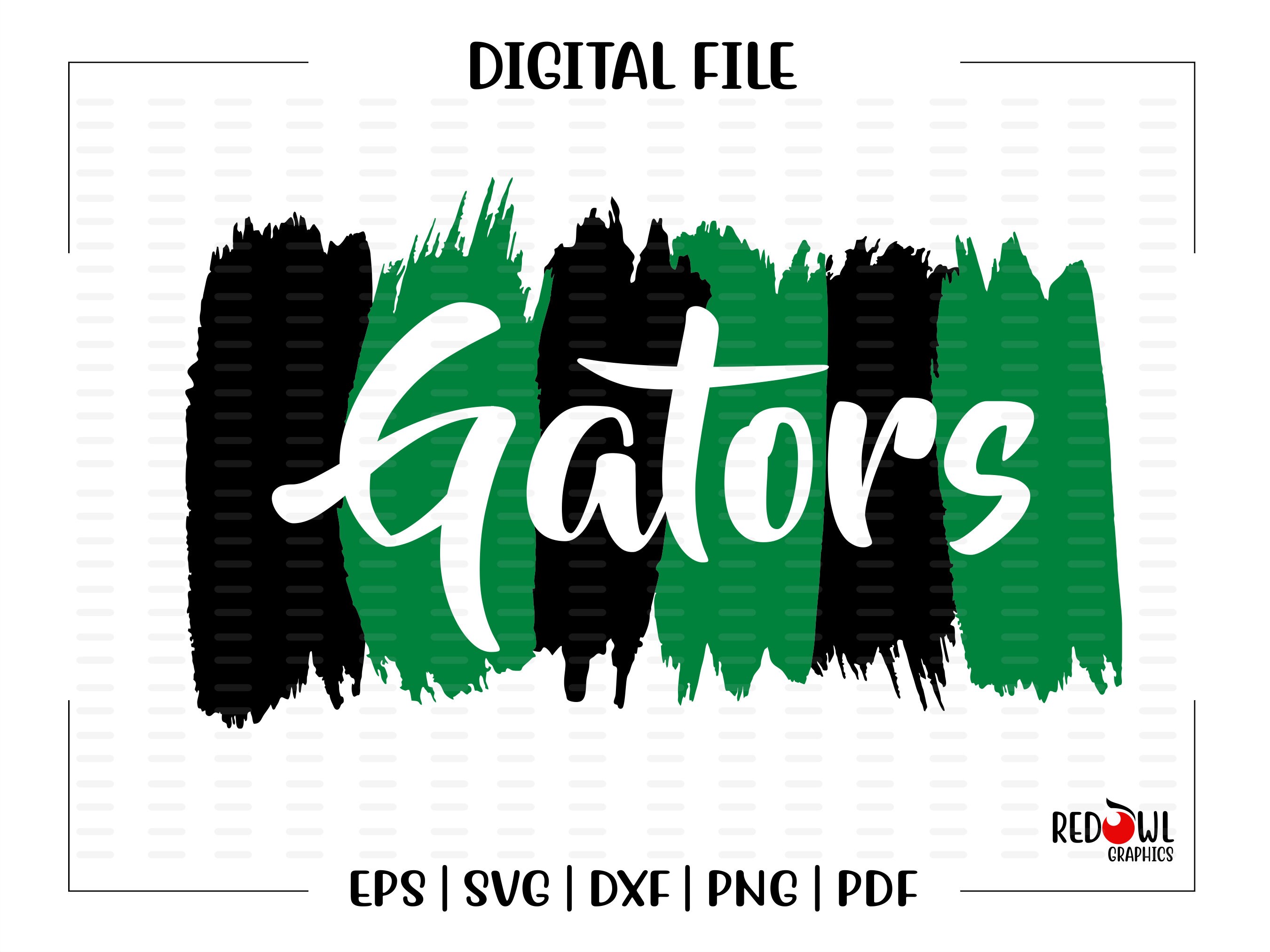 Gator Svg Gators Svg Gator Gators Design Shirt Brush | Etsy