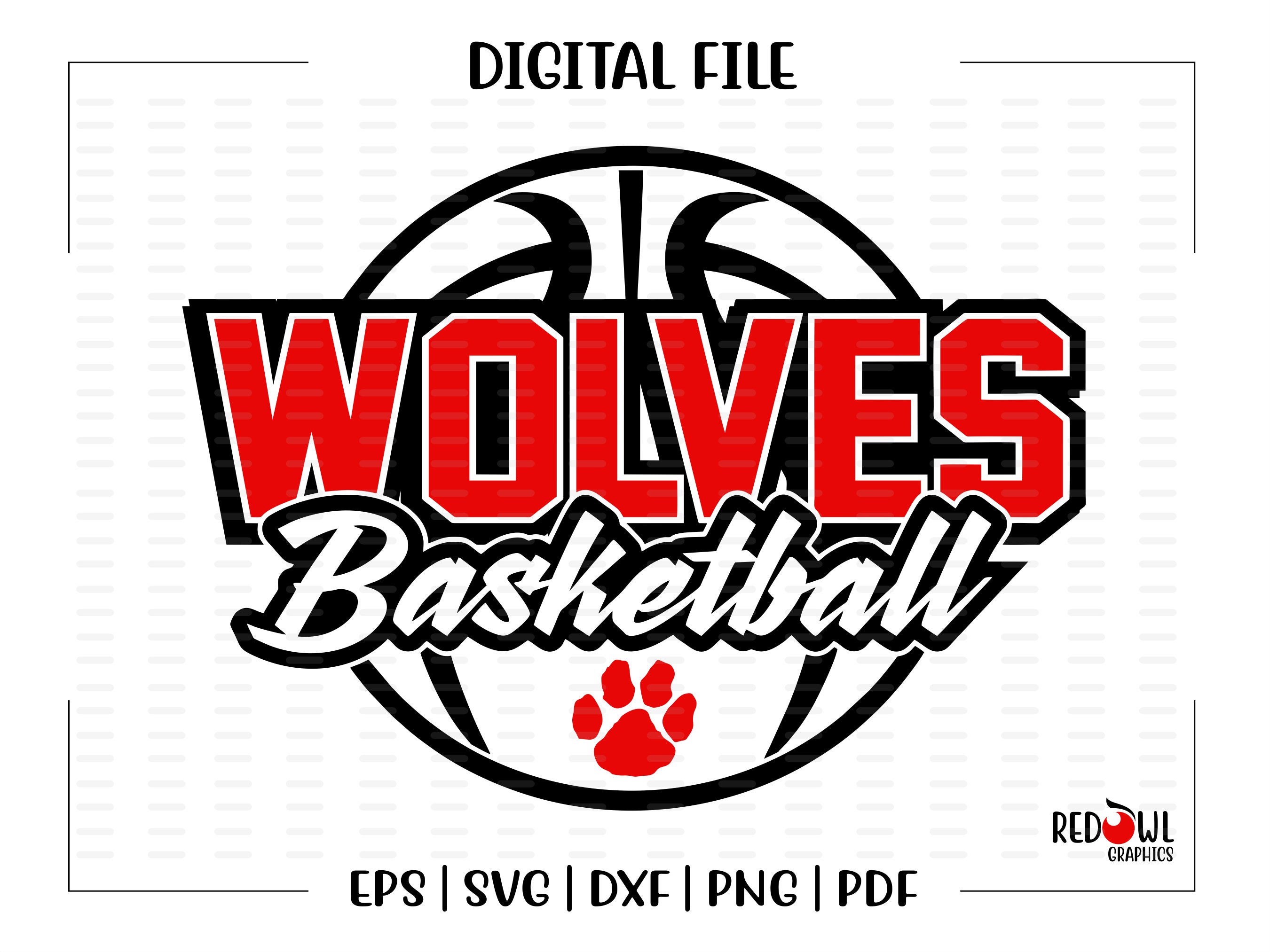 Basketball Svg Wolves Basketball Wolves Wolf Basketball | Etsy