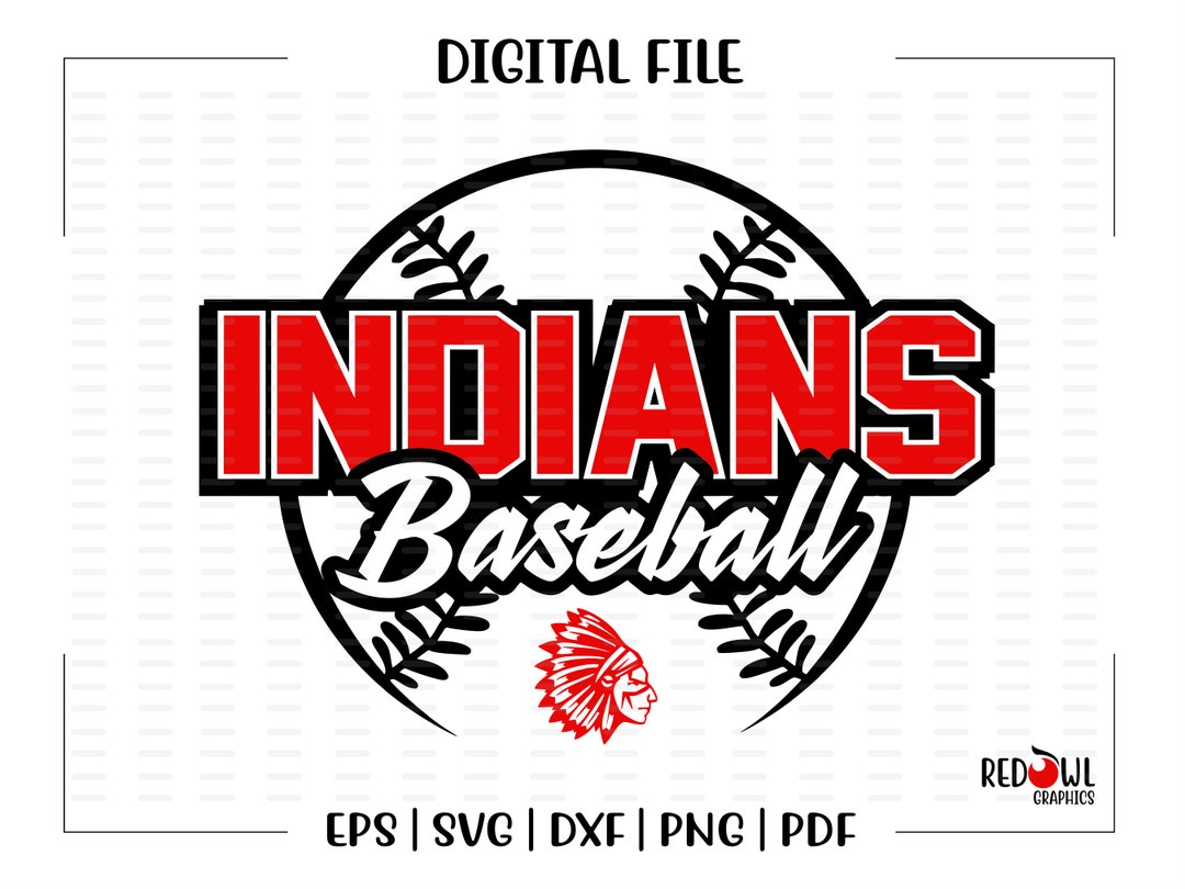 Baseball Svg Indian Baseball Svg Indian Indians Baseball - Etsy
