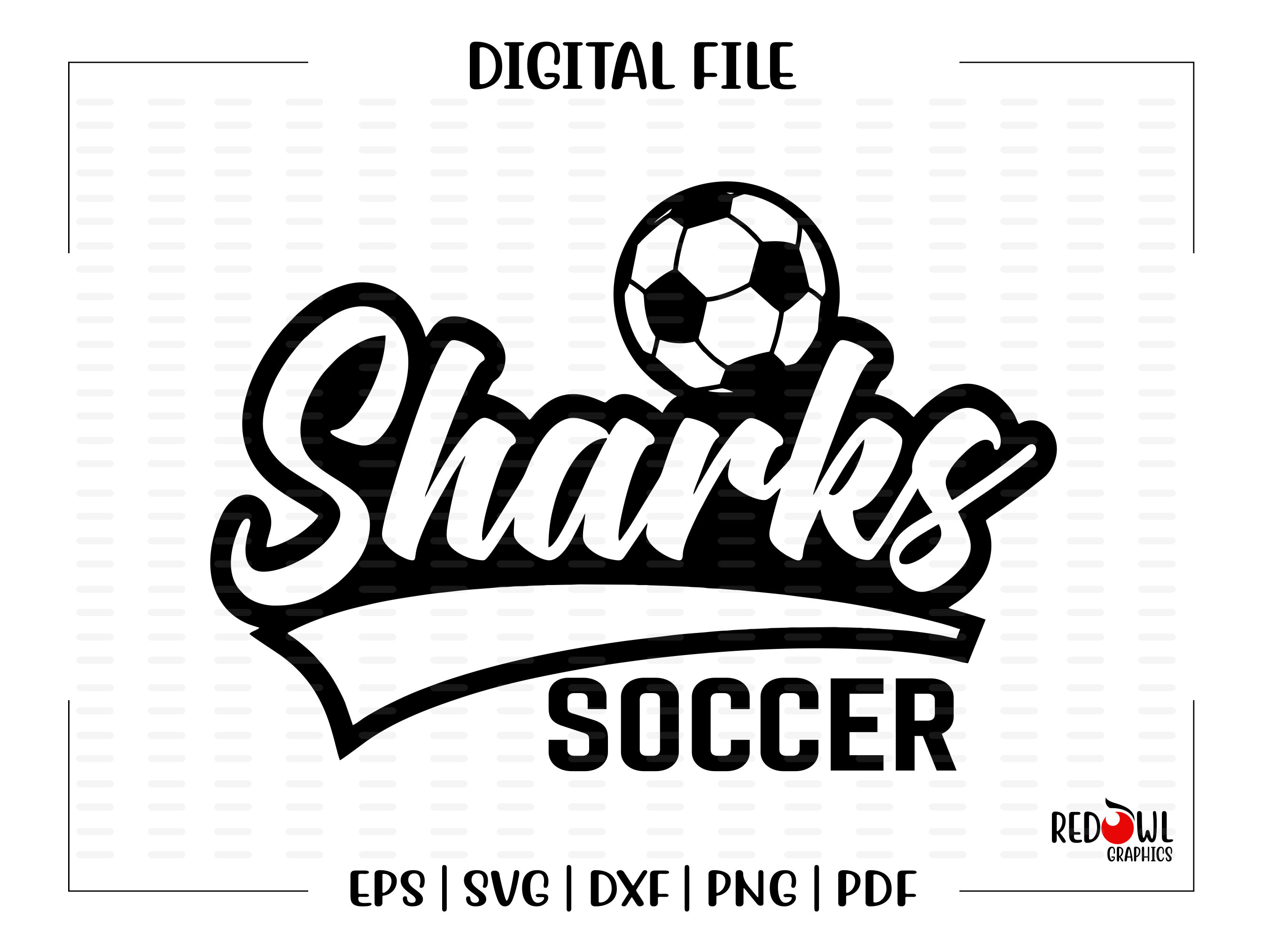 Soccer Ball Clip Art Shark