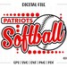 Patriot Softball Svg, Softball Svg, Patriot, Patriots, Softball, Design ...