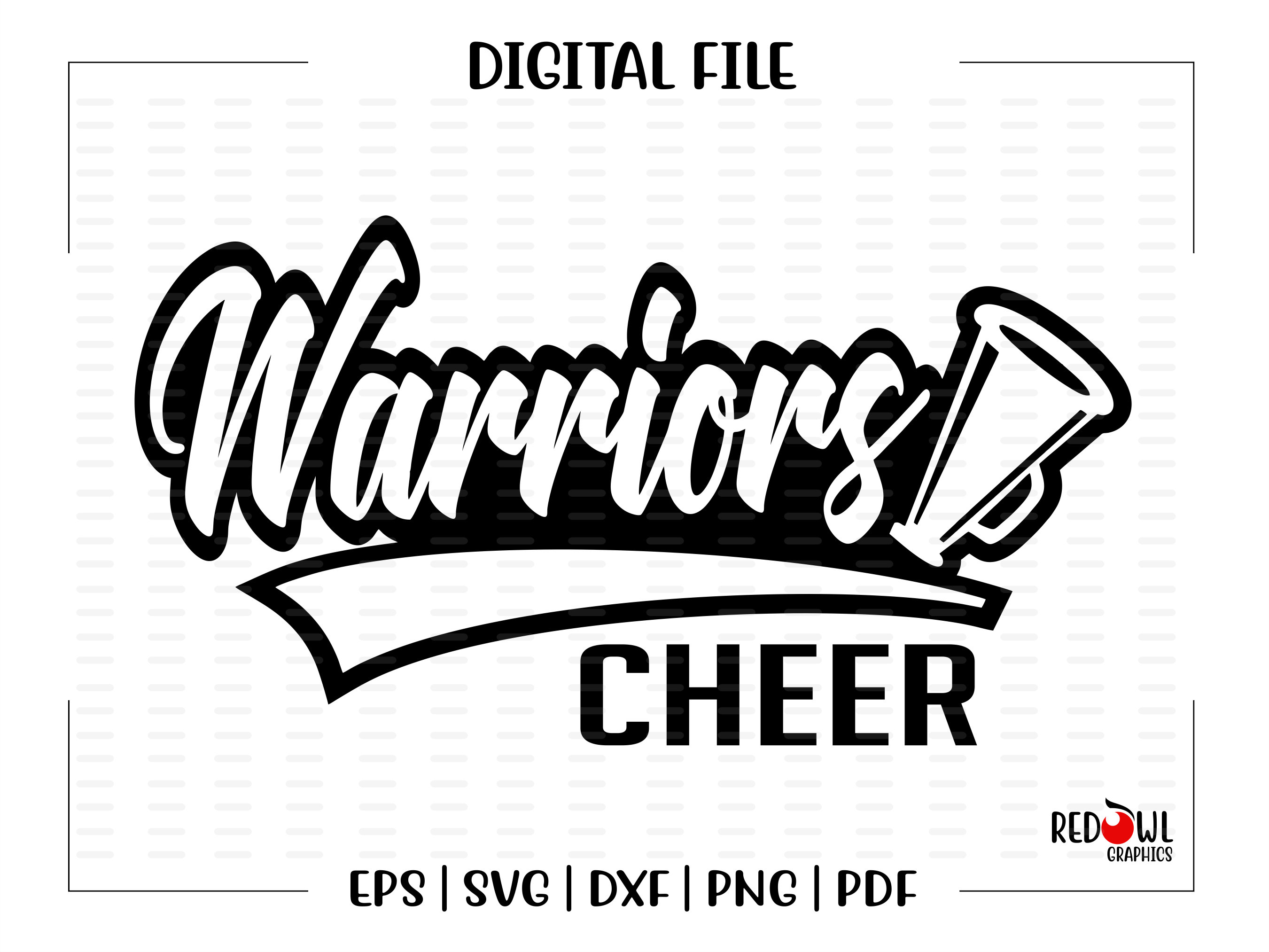 Cheerleading Svg Cheer Svg Warrior Warriors Cheer | Etsy