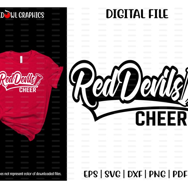 Red Cheer Clipart - Etsy