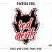 Red Devil Svg, Devils Svg, Red Devil, Red Devils, Devil, Svg, Dxf, Eps ...