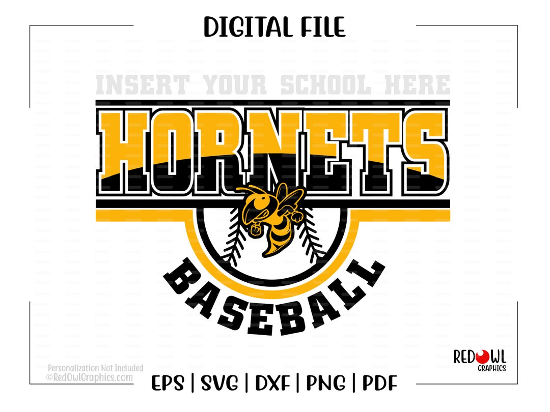 Baseball Svg, Softball, Hornet Baseball Svg, Hornet, Hornets, Baseball ...