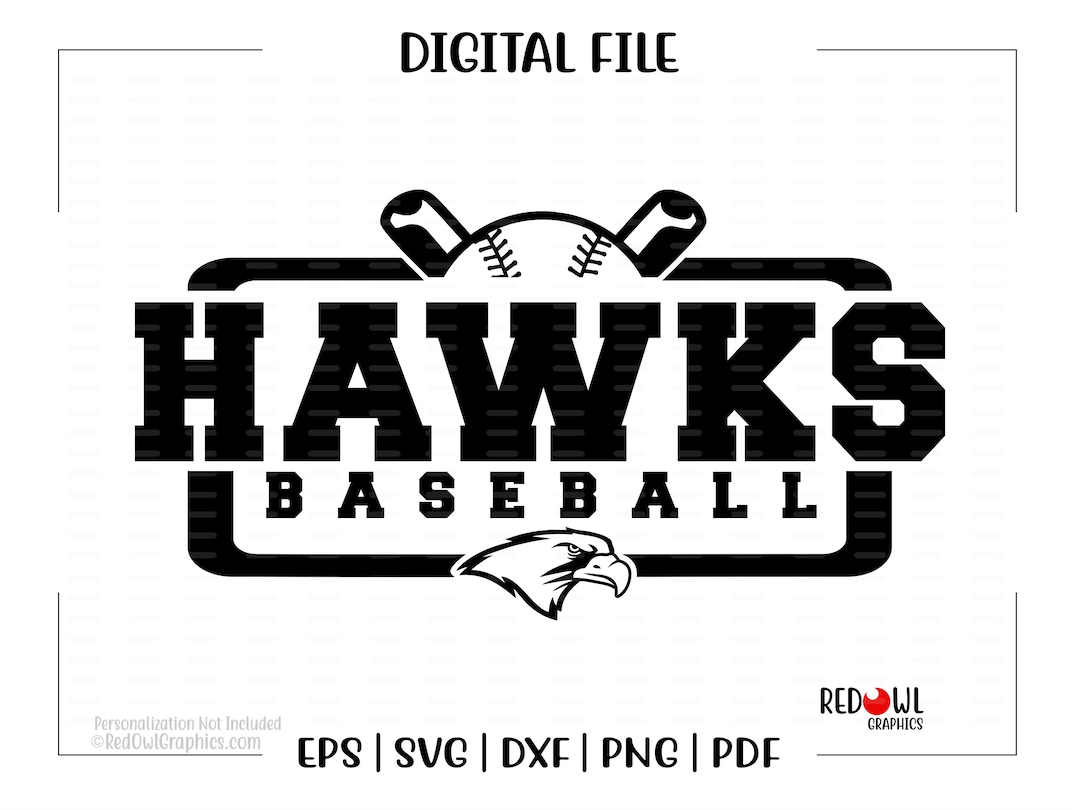Baseball Svg, Hawk Svg, Baseball, Hawks Baseball, Hawk, Hawks, Svg, Dxf ...