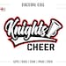 Cheer Svg, Knight Cheerleading, Knight, Knights, Cheer, Cheerleader ...