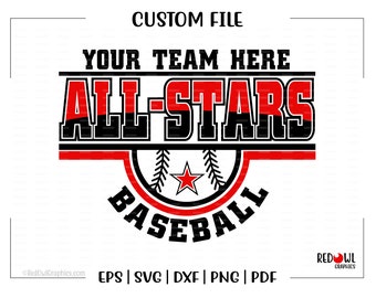 All Star Custom SVG, PDF, PNG, Cricut by Hellocutshop - Etsy