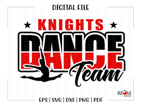 Dance Svg Knights Dance Svg Knight Knights Dance Team - Etsy