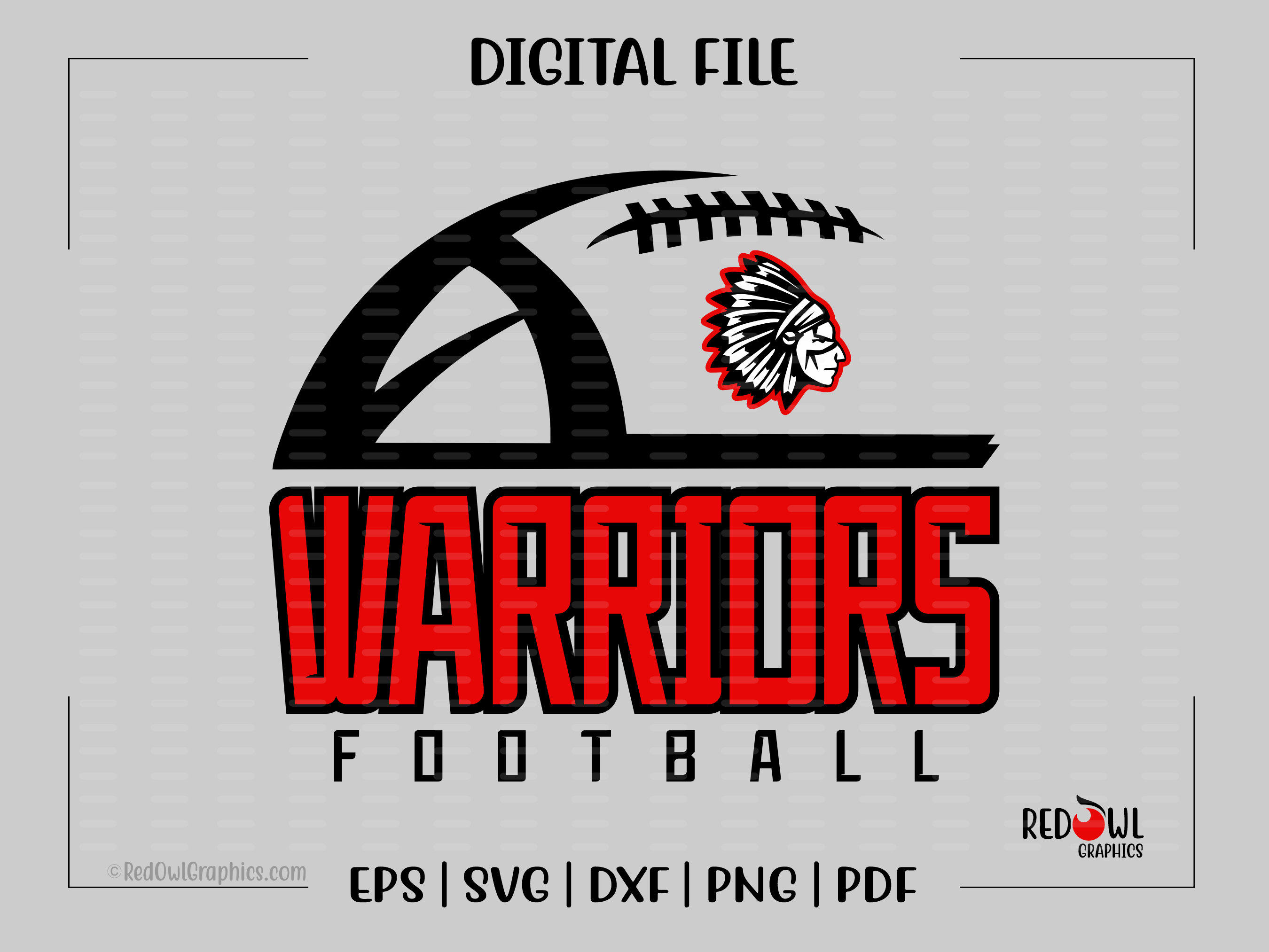 Football Svg, Warrior Football Svg, Warrior, Warriors, Football, Svg ...