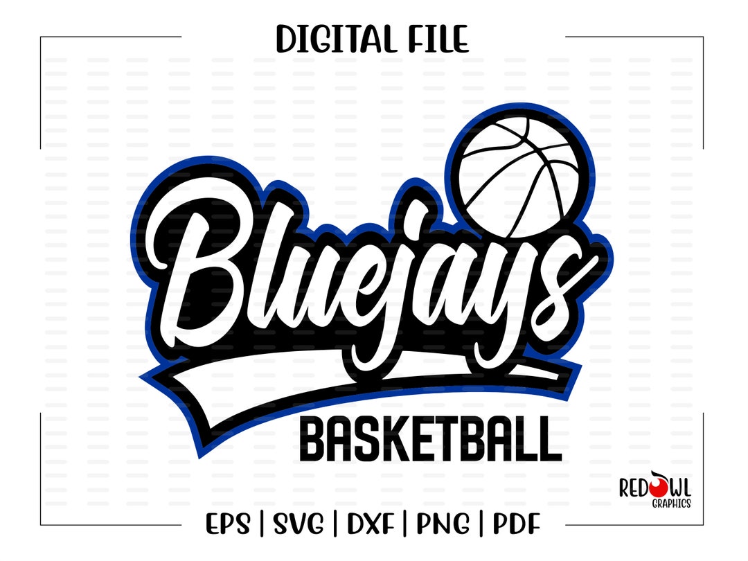 Basketball Svg, Bluejay Basketball Svg, Bluejay, Bluejays, Basketball ...