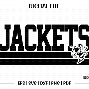 Jackets Svg, Yellowjackets Svg, Jacket, Jackets, Yellowjackets, Svg ...
