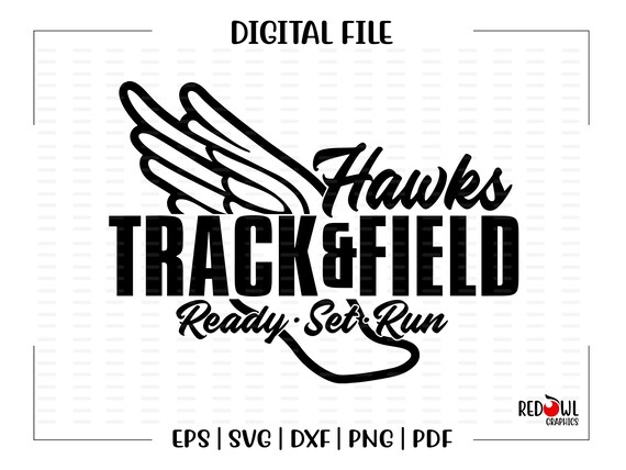 Track Svg Hawk Track Svg Hawk Hawks Track Svg Dxf Eps | Etsy