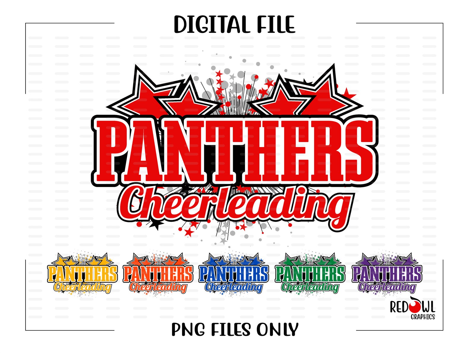Cheer PNG Bundle Panther Cheerleader Bundle Panther - Etsy