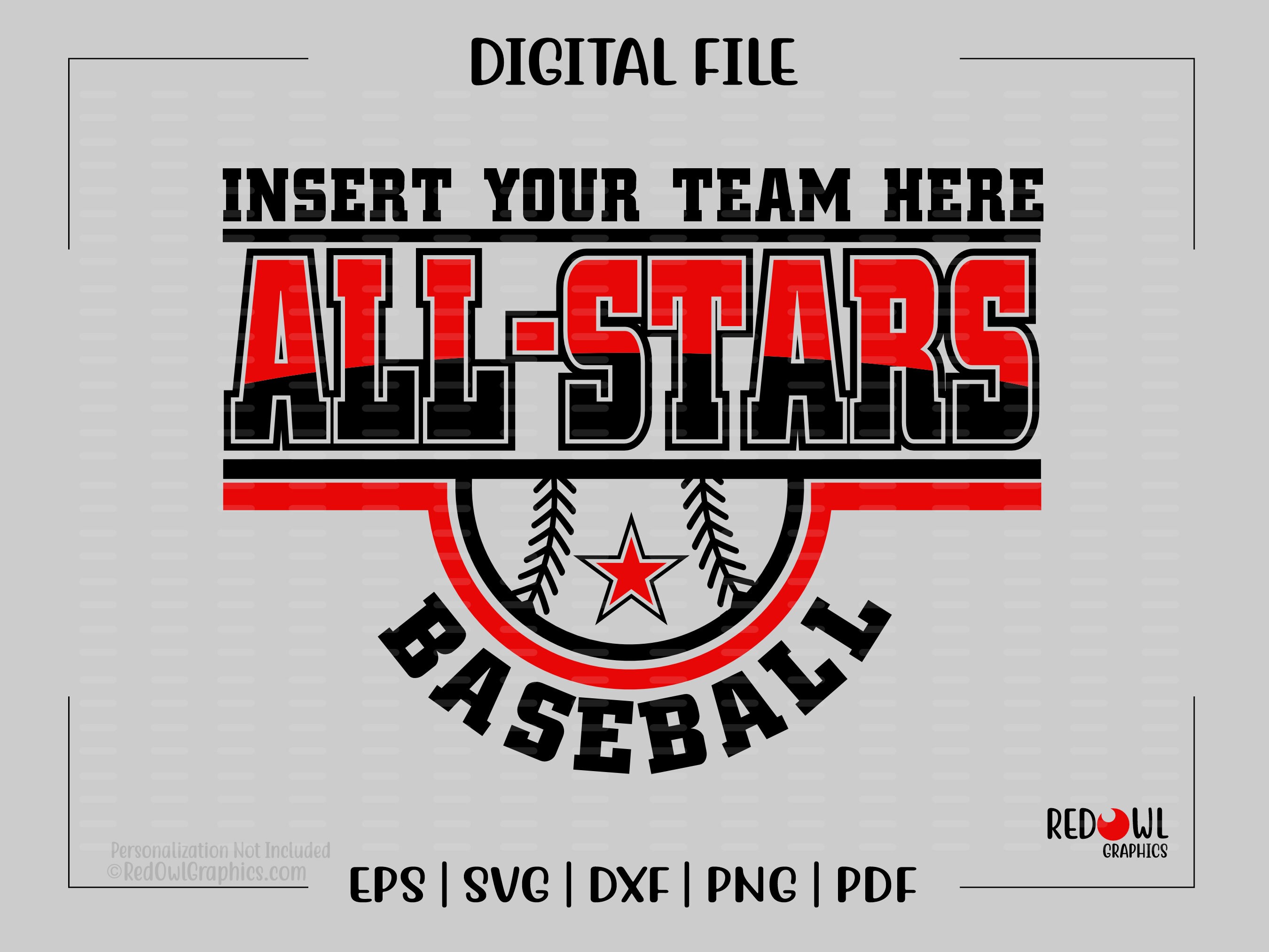 All Star Svg, All-star Svg, Baseball Svg, Baseball, All Stars, Allstar ...