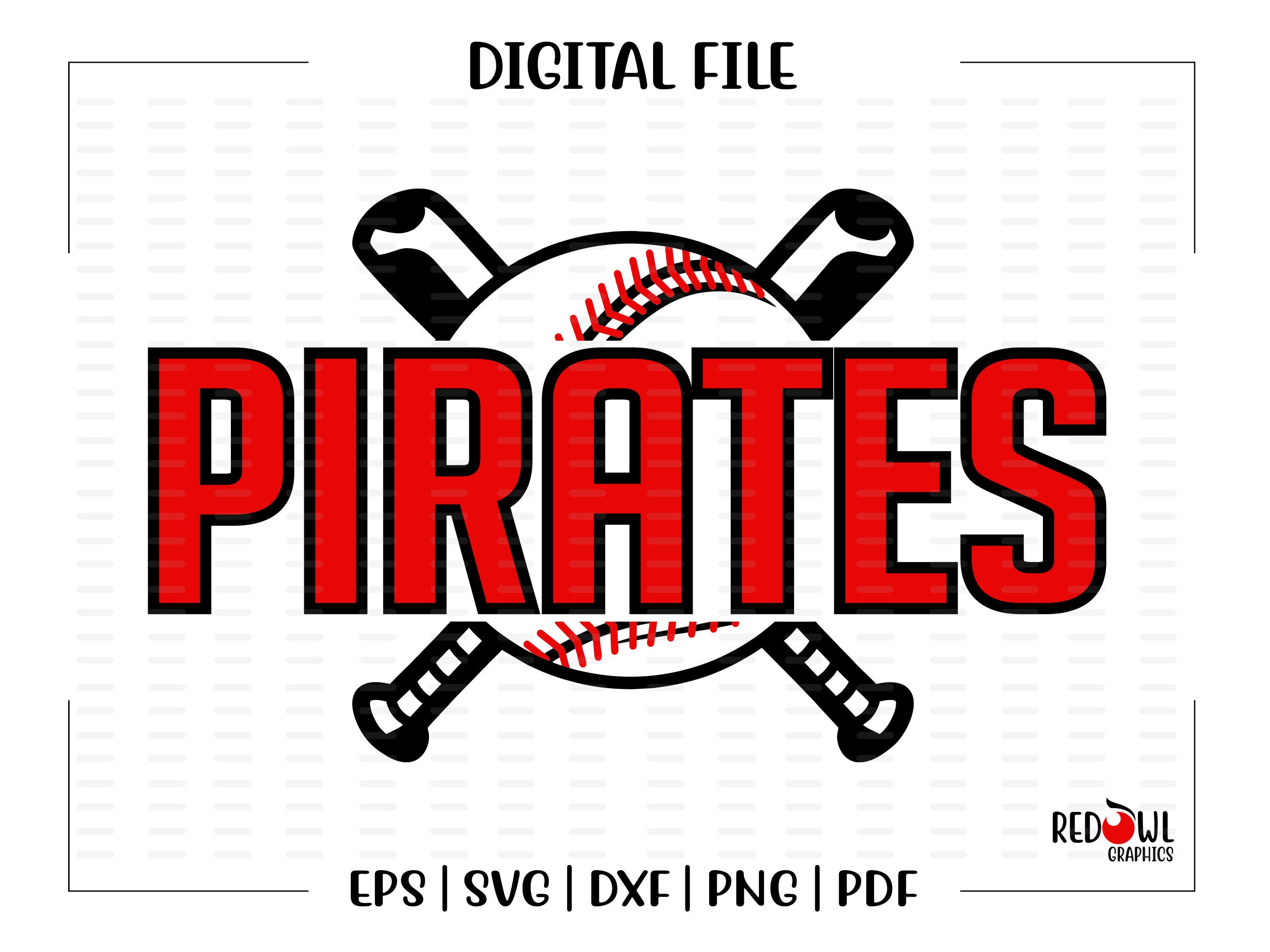 Baseball Svg Softball Svg Baseball Pirate Baseball | Etsy