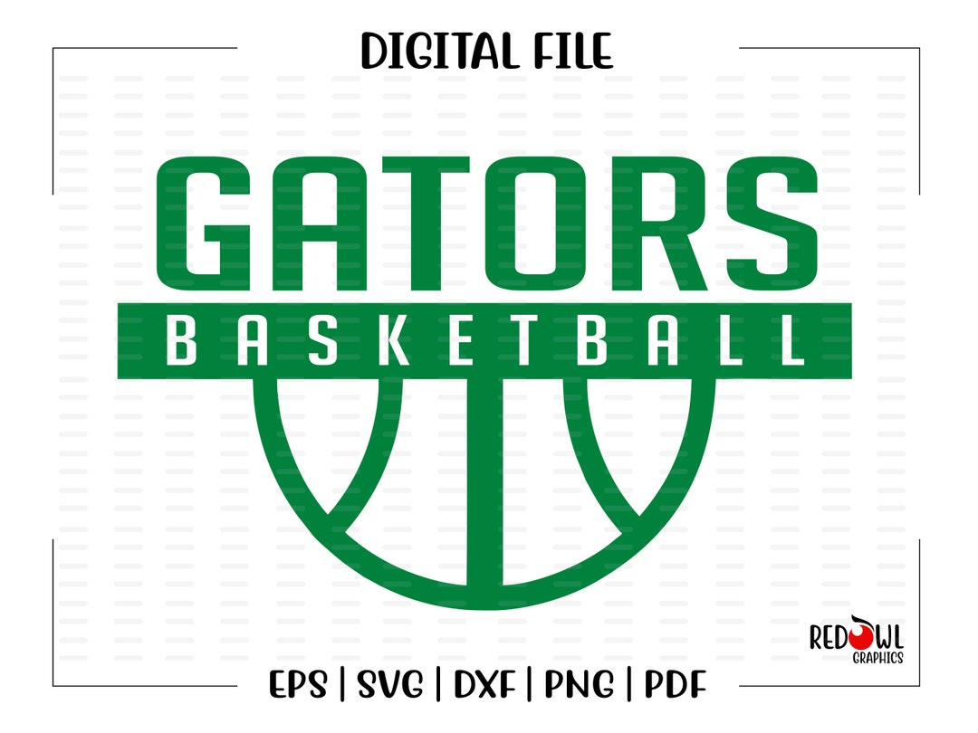 Alligator Basketball svg, Basketball svg, Gator, Alligatoren, Design ...
