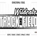 Track Svg, Wildcat Track Svg, Wildcat, Wildcats, Track, Field, Wildcats ...