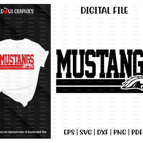 Mustangs School Spirit Svg Mustang Pride Png Retro Mustangs - Etsy