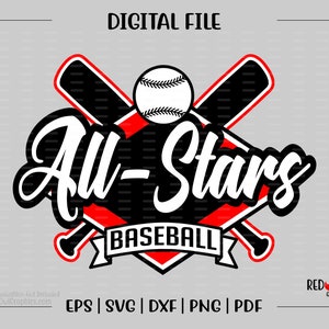 All Star Svg, All-star Svg, Baseball Svg, Baseball, All Stars, Allstar ...