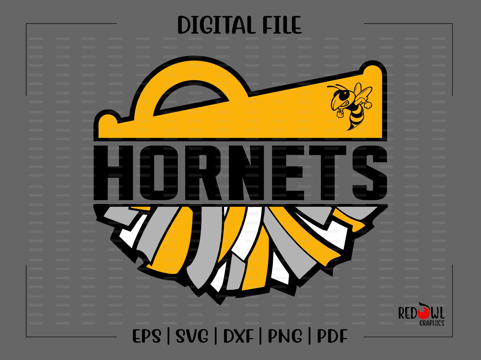 Cheer Svg Hornet Cheer Svg Cheerleading Hornet Hornets - Etsy