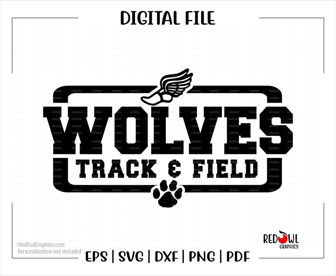 Track Svg, Wolves Track Svg, Wolves, Wolf, Wolves Svg, Track, Field ...