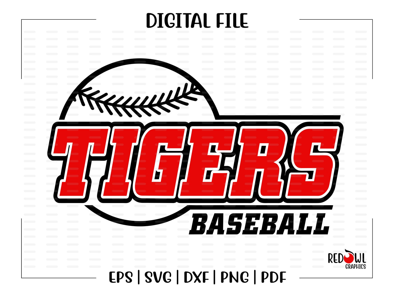 Baseball Svg Tiger Baseball Svg Tiger Tigers Baseball - Etsy