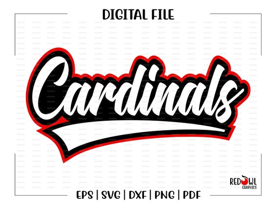 Cardinal Svg Cardinals Svg Cardinal Cardinals Team - Etsy