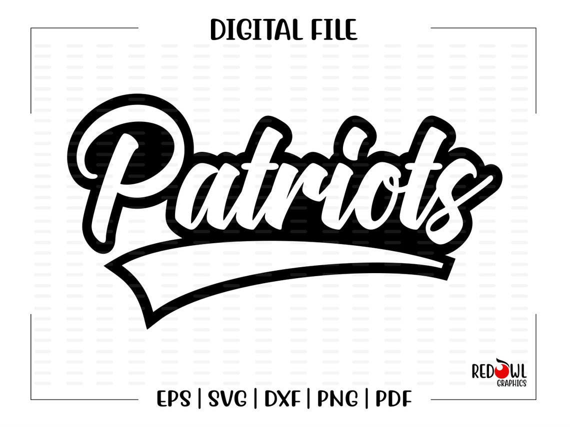 Patriot Svg Patriots Svg Patriot Patriots Mascot Clipart - Etsy