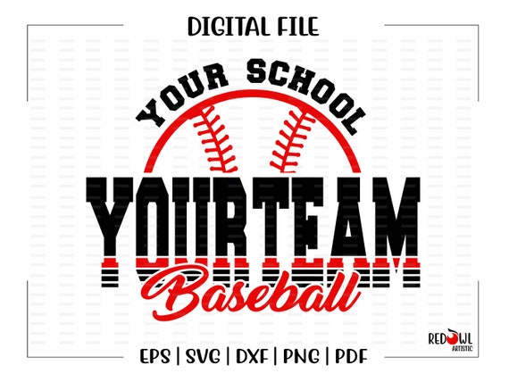 Custom Personalized Baseball Svg Baseball Softball Team | Etsy