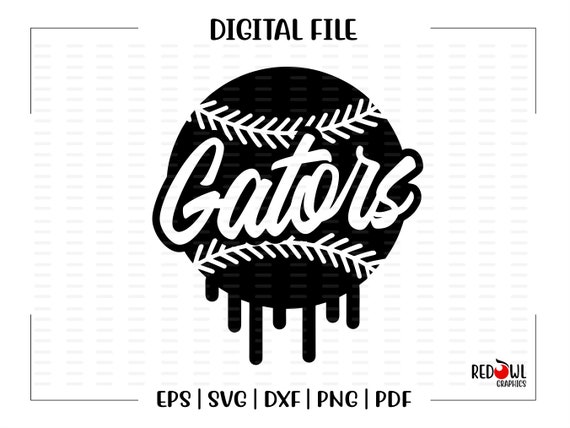 Digital Art & Collectibles Gators cut file Gator Softball svg Softball ...