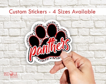 Black Panther Sticker, Sticker for Water Bottle, Laptop Sticker, Laptop ...