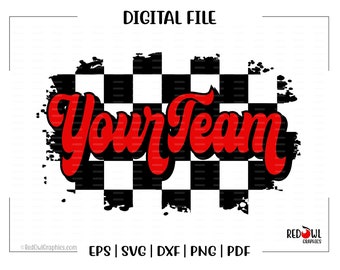 Custom We Are Mascot Checker PNG - Etsy