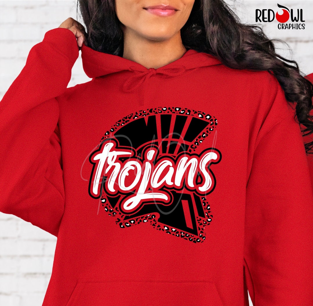 Trojan Shirt, Trojan T-shirt, Leopard, Trojans, T-shirt, Sweatshirt ...