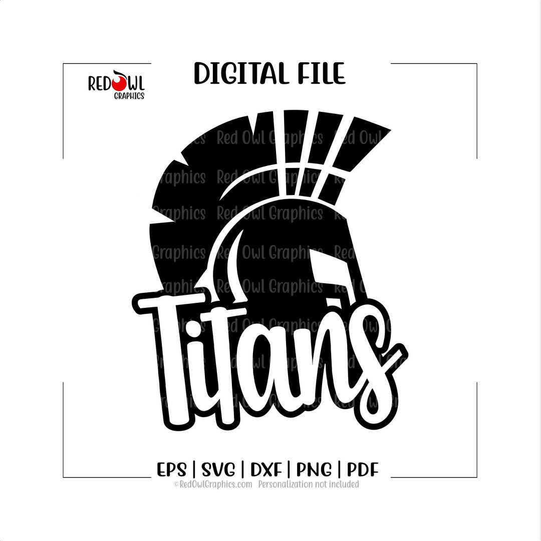 Titan Svg, Titans Svg, Titan, Titans, Mascot, School, Svg, Dxf, Eps ...