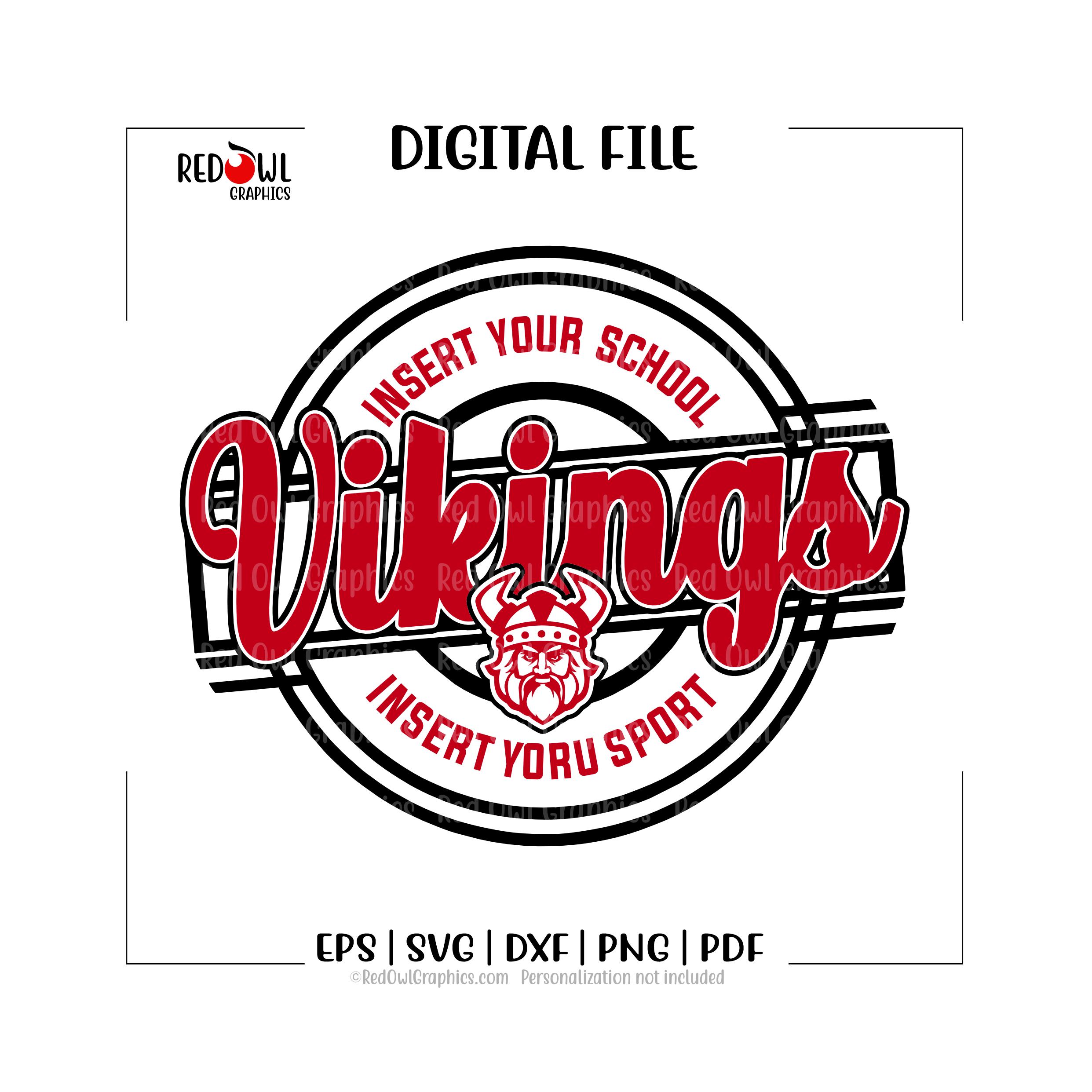 Vikings Svg, Vikings Png, Team Mascot, School, Teacher, Mom, Dad, Svg ...