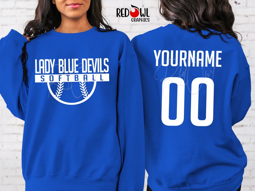 Softball Shirt, Blue Devils Shirt, Blue Devil, Lady Devils, Softball, T ...