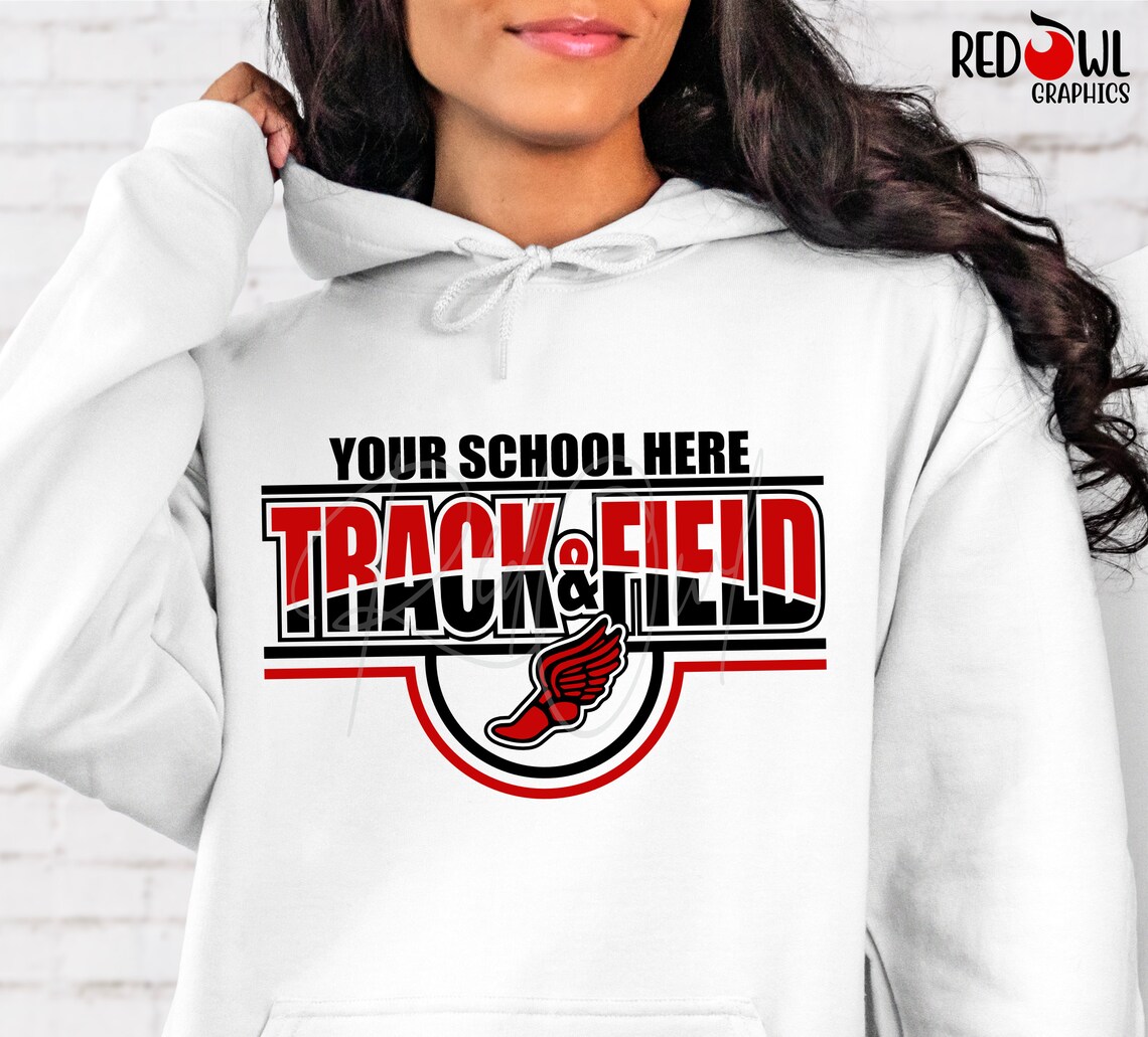 Track Shirt, Personalized Track Shirt, Any Team, Track, Field, T-shirt ...