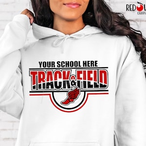 Track Shirt, Personalized Track Shirt, Any Team, Track, Field, T-shirt ...