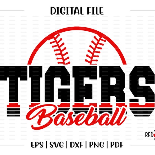 Tigers Baseball Svg File - Etsy
