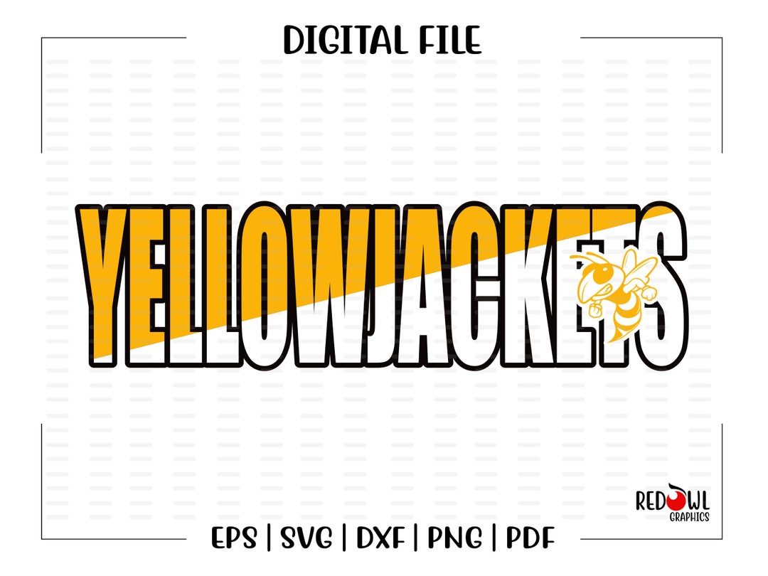 Jackets Svg, Yellowjackets Svg, Jacket, Jackets, Yellowjackets, Svg ...